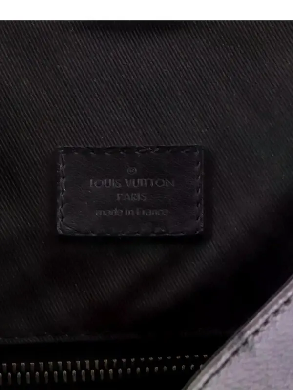 LOUIS VUITTON Christopher Reverse Monogram Eclipse Canvas Mm Backpack