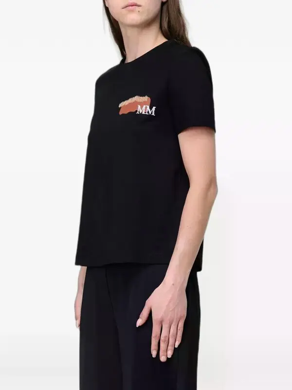 Max Mara Logo-print Cotton T-shirt