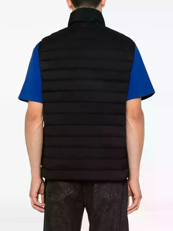 Stone Island Quilted Gilet - Black