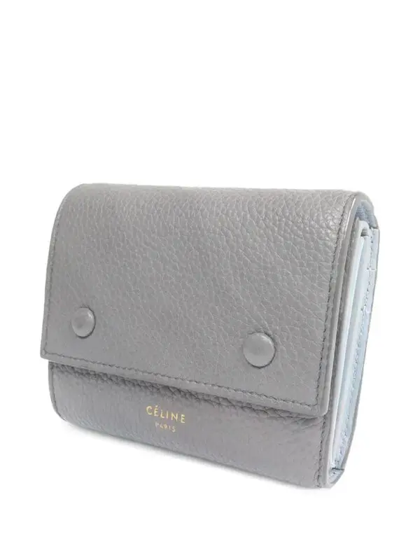 Celine Grained Leather Wallet
