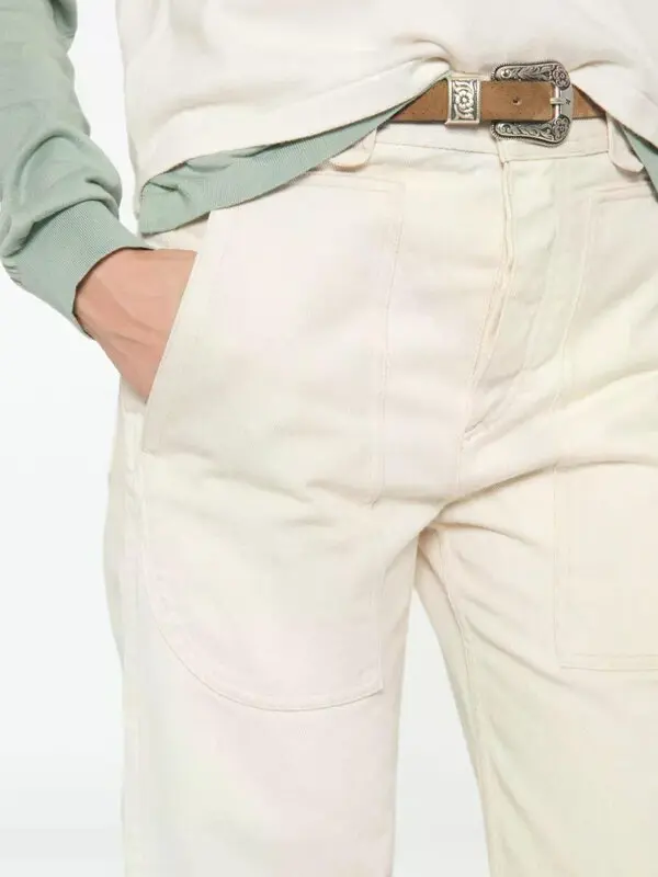 MARANT ETOILE Ermina Logo Patch Jeans