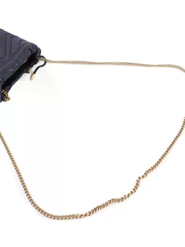 Gucci Marmont Leather Bucket Bag