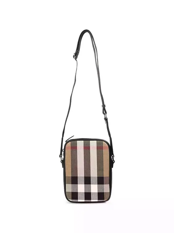Burberry Paddy Check Messenger Bag - Neutrals