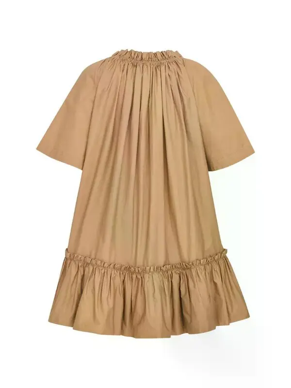 Saint Laurent Ruffled Mini Dress