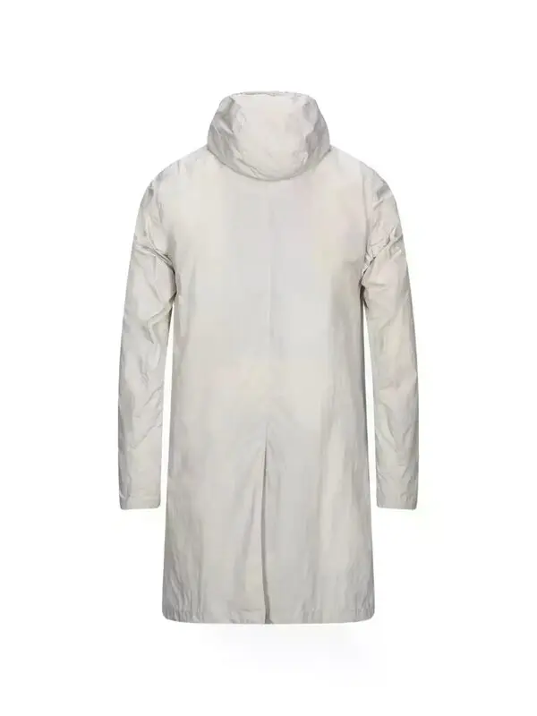 Herno Hooded Single-breasted Coat