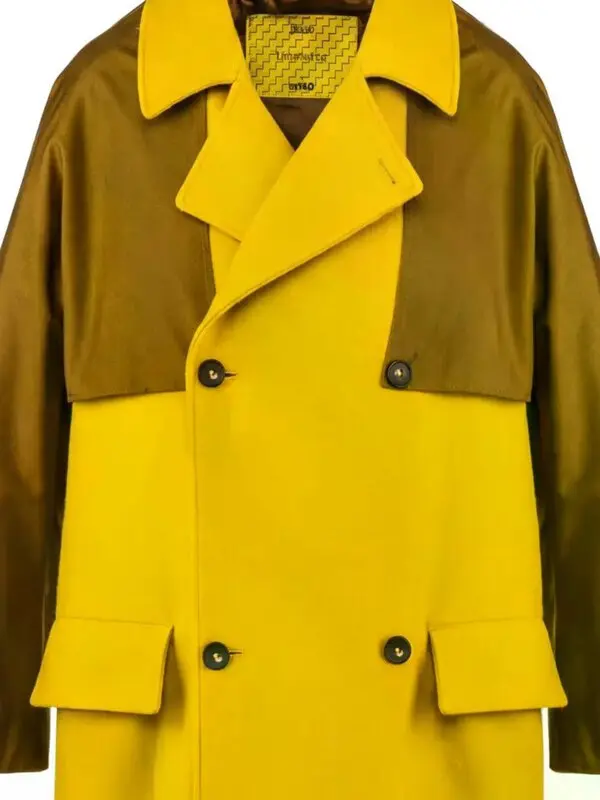 Herno Double-breasted Jacket - Yellow