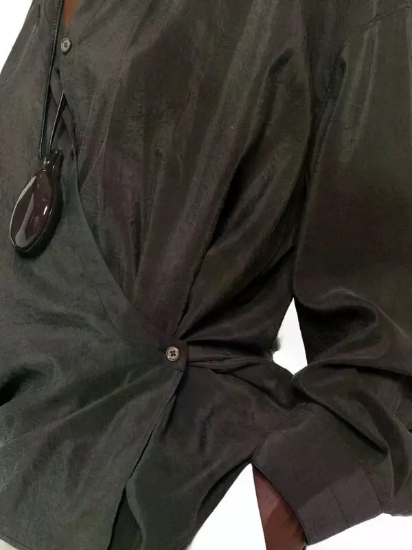 LEMAIRE Wrap-style Long-sleeve Shirt