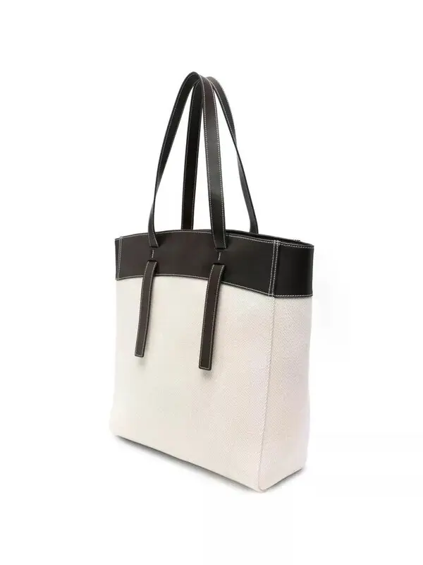 Borsalino Contrast Trim Tote Bag