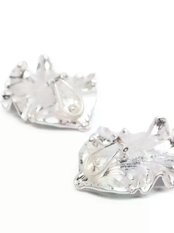Cult Gaia Iris Leaf Earrings