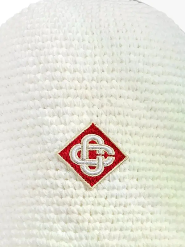 Casablanca Crocheted Logo-appliqué Bucket Hat