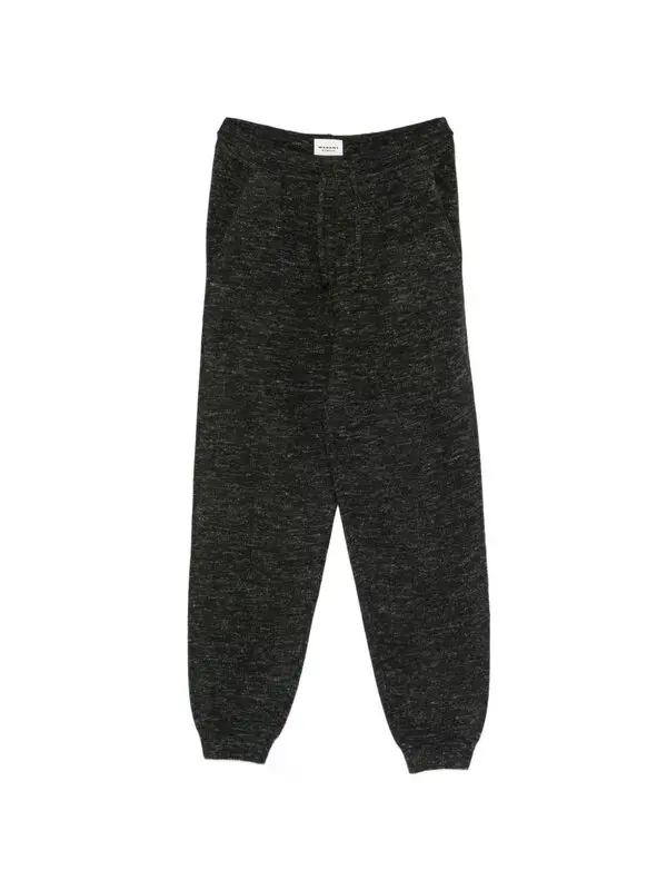 MARANT ETOILE Kira Drawstring-waist Track Pants - Grey