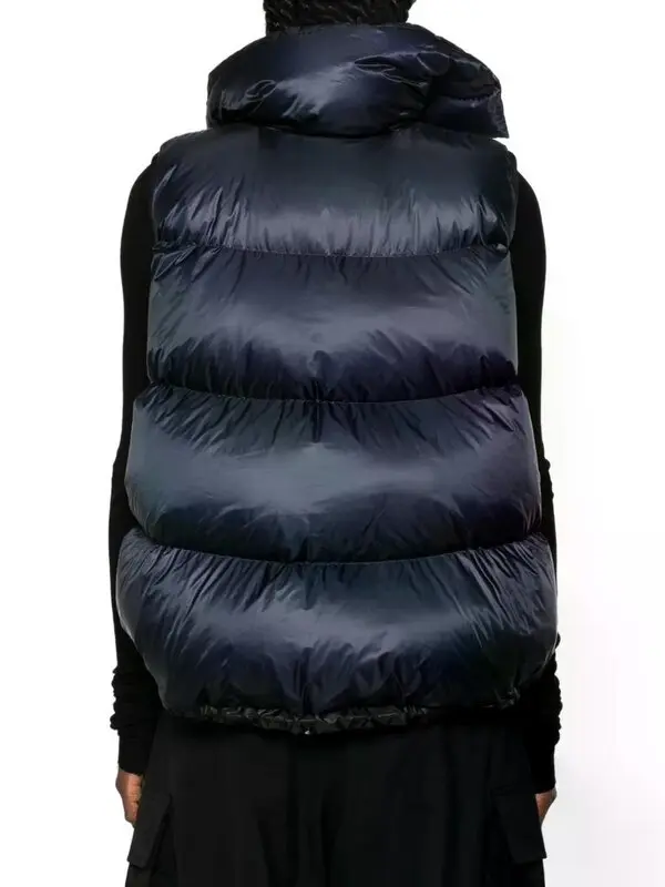 Sacai Quilted Zip-up Gilet