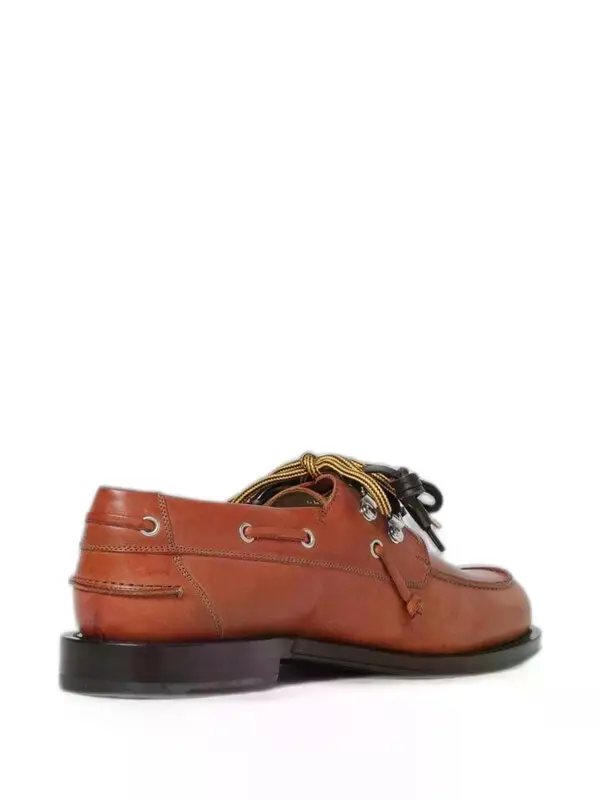 MAGLIANO Lace-up Leather Boat Shoes