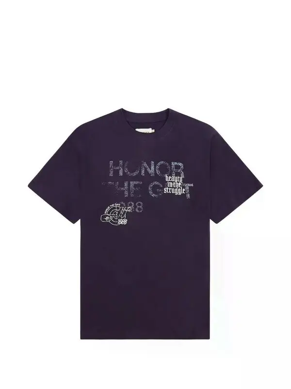 HONOR THE GIFT Graphic-print T-shirt - Black