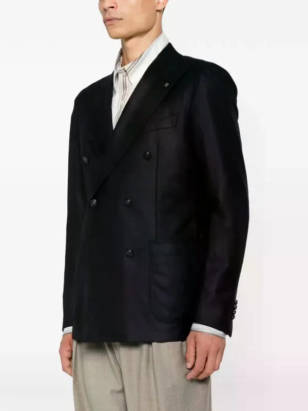 Tagliatore Double-breasted Buttoned Blazer