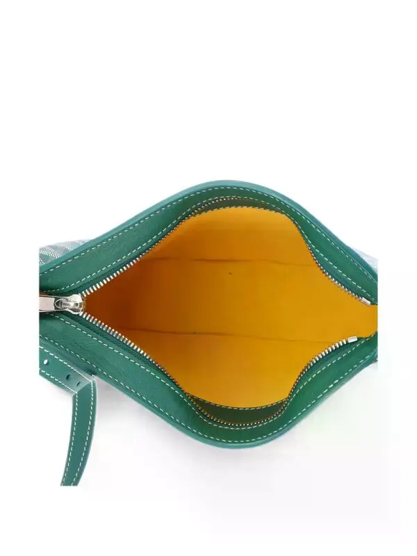 Goyard Hirondelle Shoulder Bag In Coated Canvas And Leather
