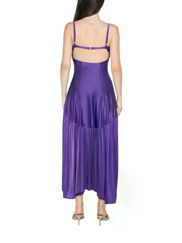 Rabanne Ruched-bodice Asymmetric Dress