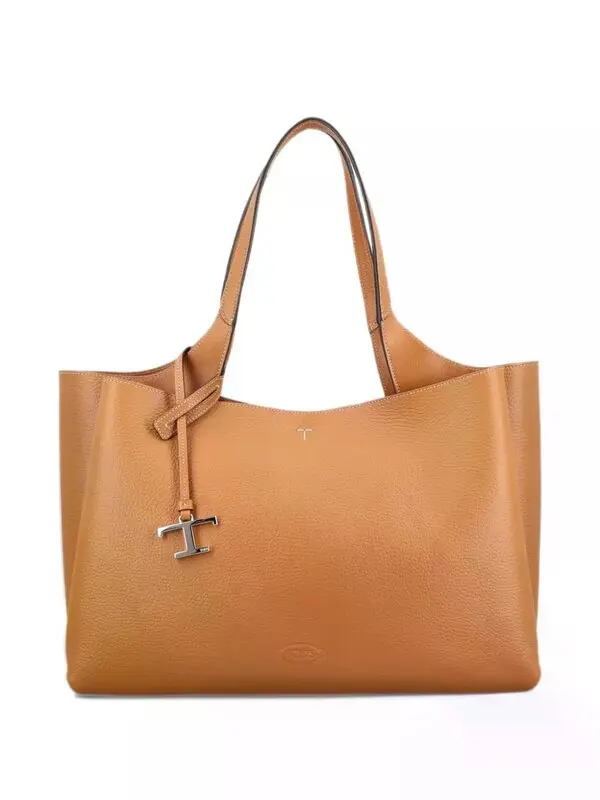 TOD'S Timeless Pendant Shoulder Bag - Neutrals