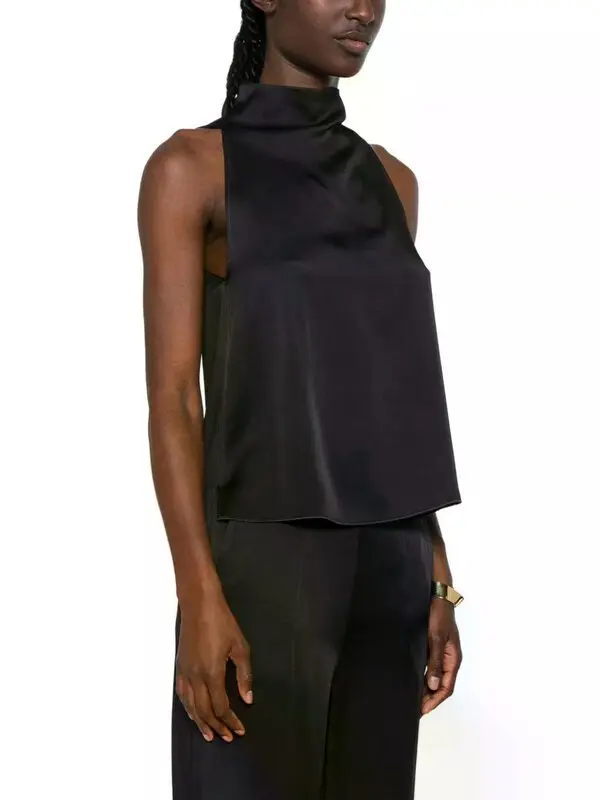 FORTE_FORTE High-neck Sleeveless Blouse