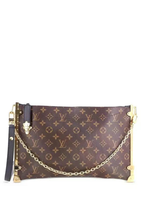 LOUIS VUITTON Monogram Canvas Shoulder Bag - Brown