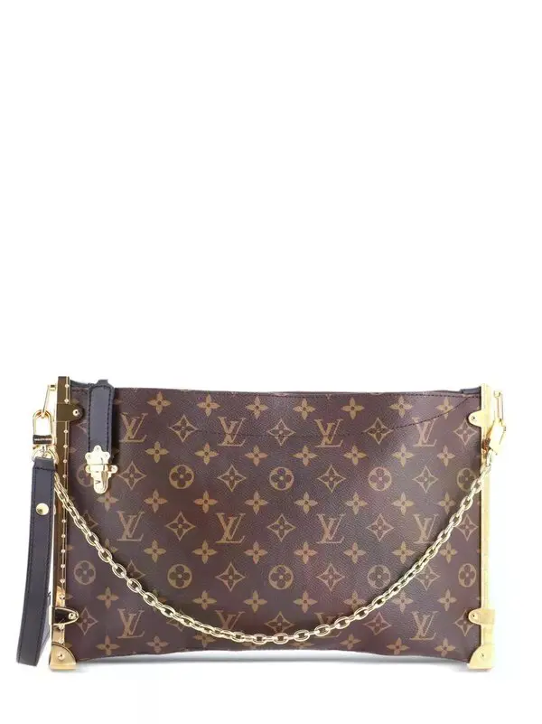 LOUIS VUITTON Monogram Canvas Shoulder Bag - Brown