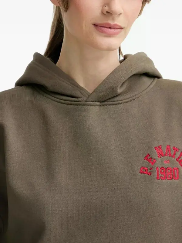 P.E Nation Logo Embroidered Hoodie