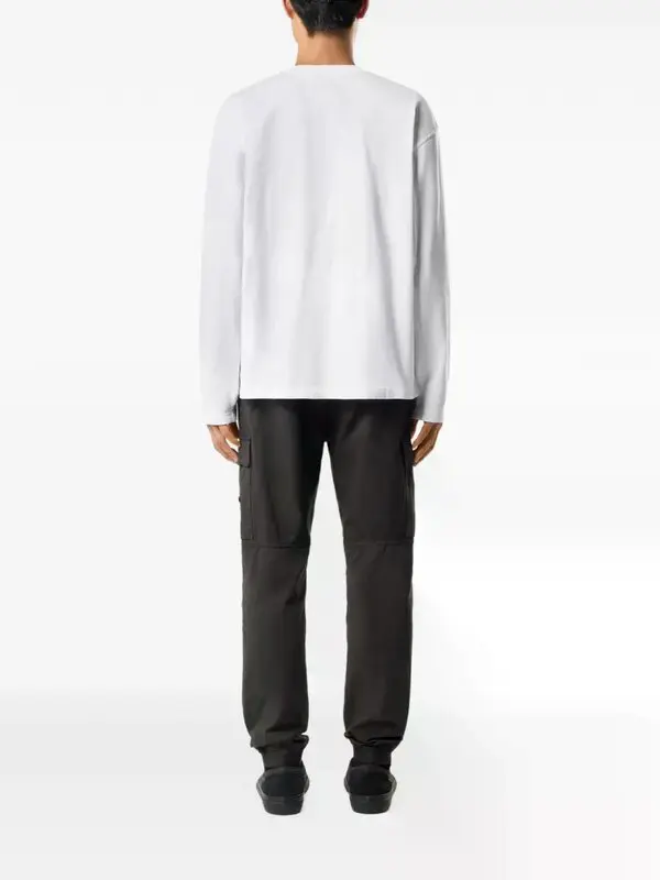 Stone Island 2100007 Compass Organic Cotton Jersey T-shirt - White