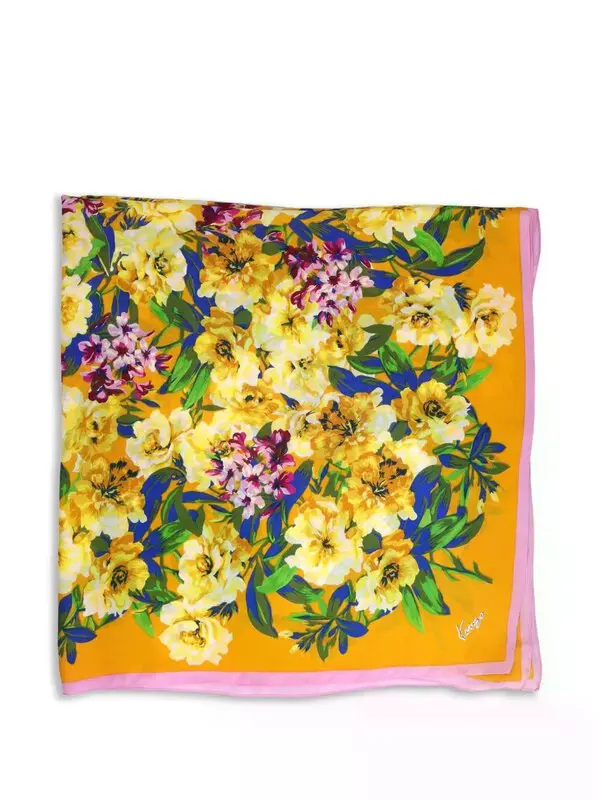 Kenzo Floral-print Scarf
