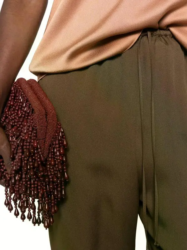 FORTE_FORTE Drawstring-waist Elasticated-hem Trousers