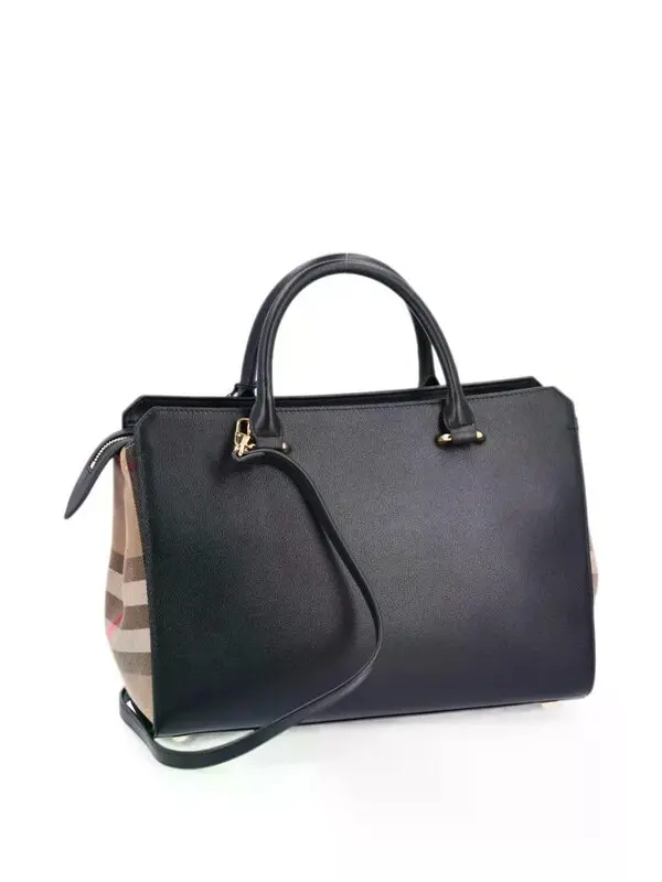 Burberry Banwell Check Tote Bag