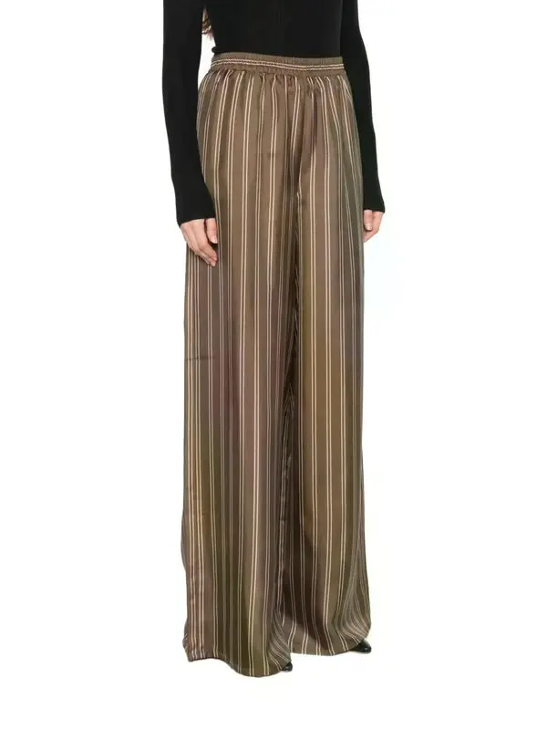 Max Mara Striped-pattern Trousers