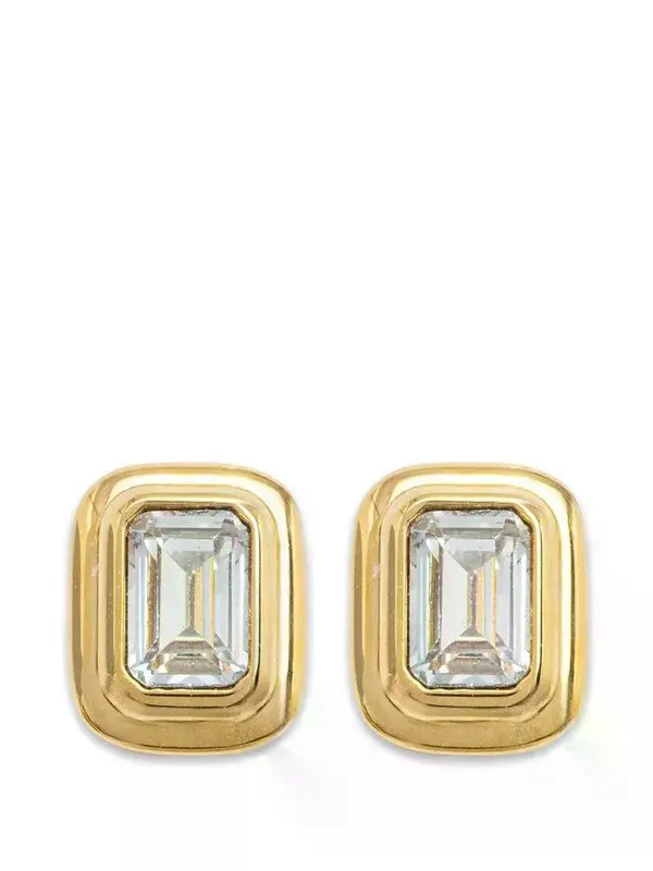 TRUSSARDI Embellished Earrings - Gold