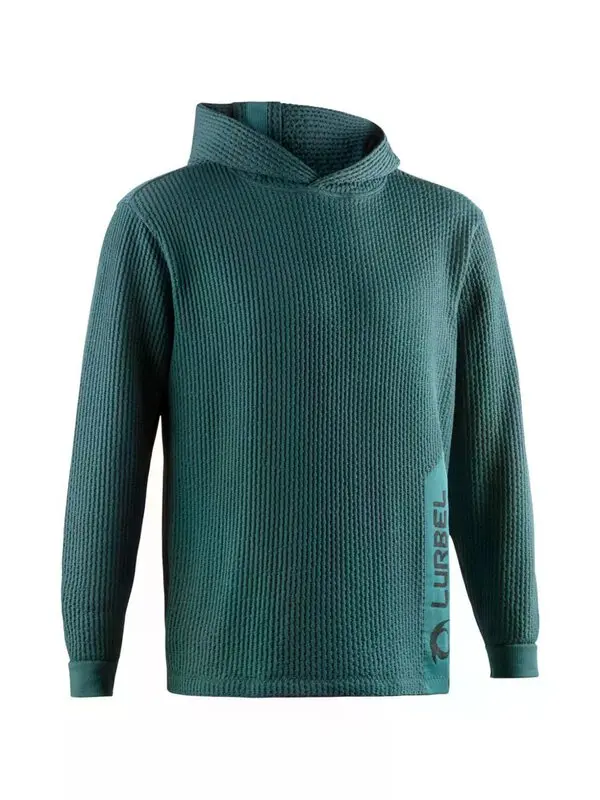 LURBEL Wave Waffle-knit Hoodie