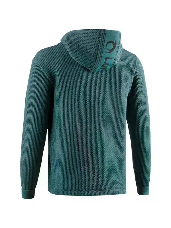 LURBEL Wave Waffle-knit Hoodie