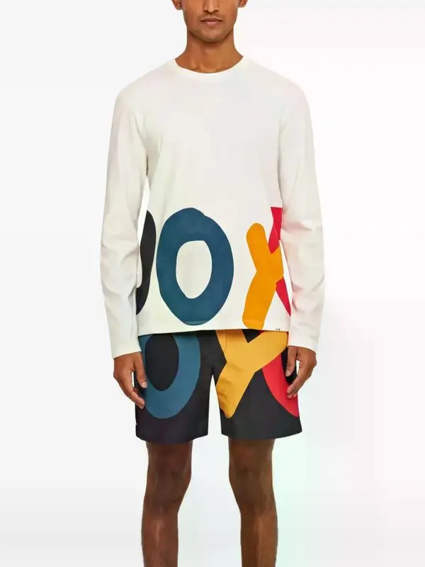 Orlebar Brown Graphic-print Long-sleeve T-shirt