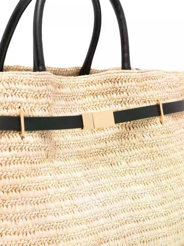 DEMELLIER Hudson Woven Tote Bag