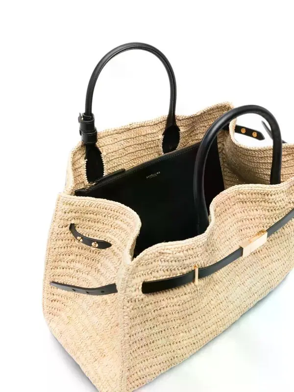 DEMELLIER Hudson Woven Tote Bag