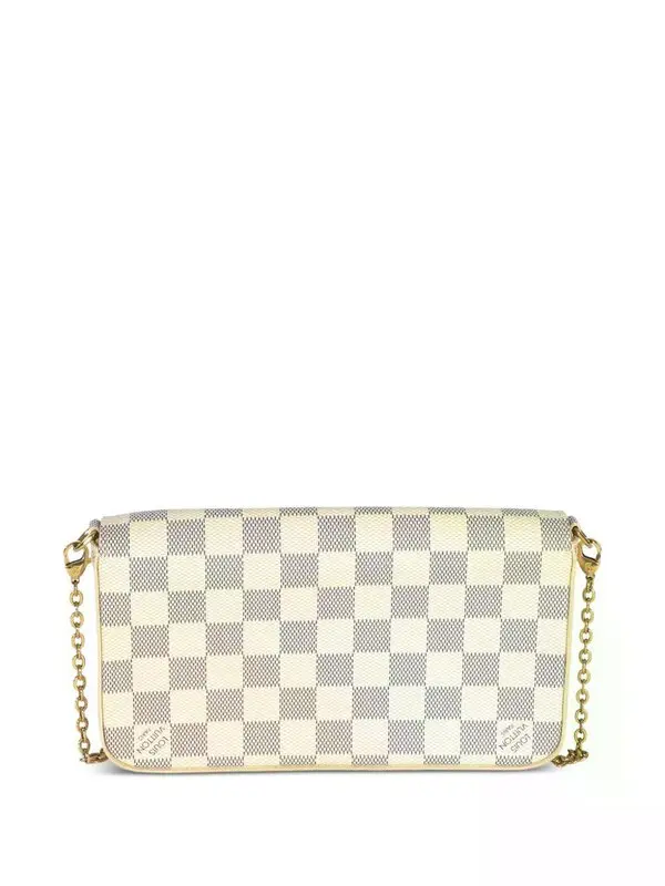 LOUIS VUITTON Felicie Damier Azur Bag - Neutrals