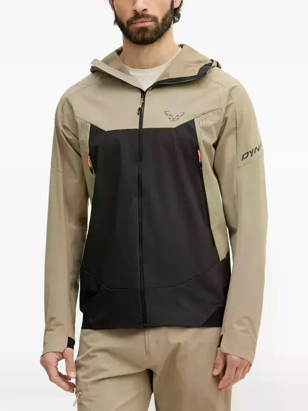 DYNAFIT Color-blocked Hooded Performance Jacket