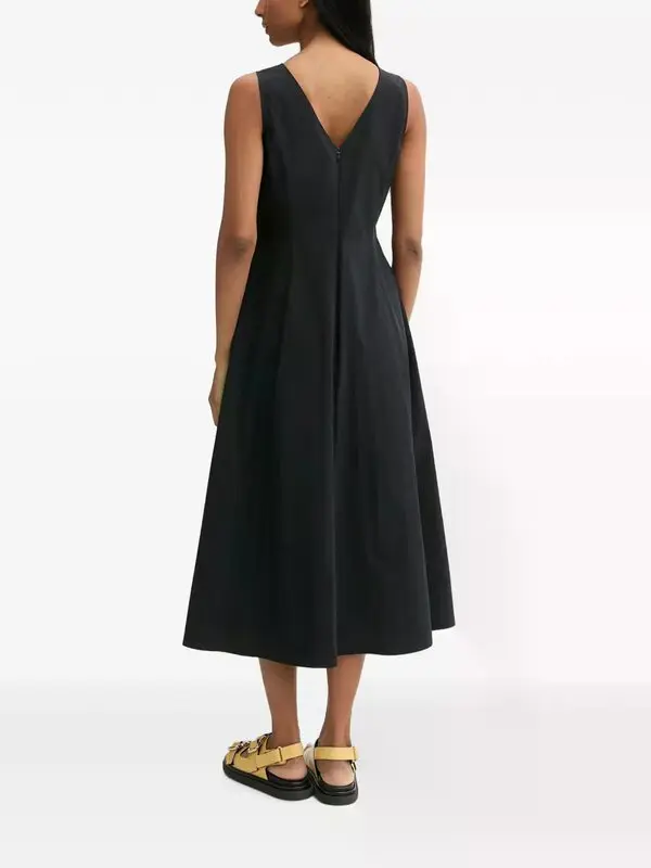 Marc O'polo V-neck Sleeveless Midi Dress