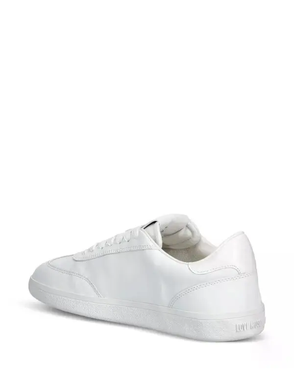 Moschino Heart Patch Sneakers - White