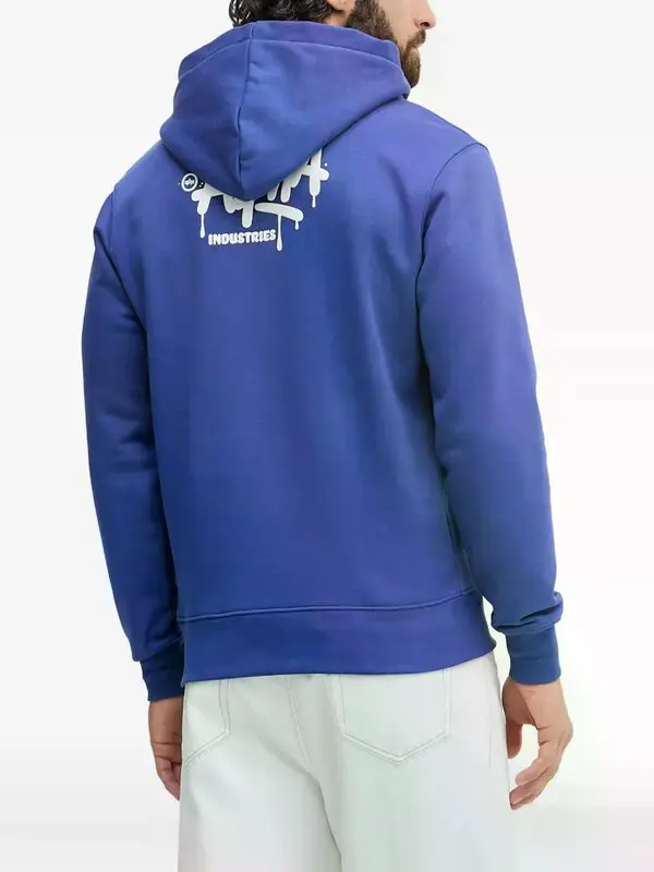 Alpha Industries Logo Print Hoodie