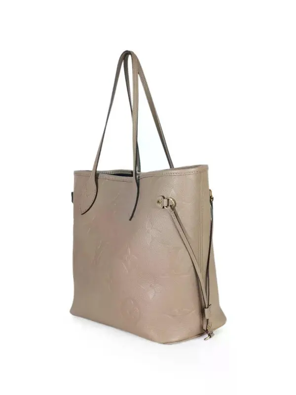 LOUIS VUITTON 2021-2025 Mm Empreinte Neverfull Giant Monogram Tote Bag