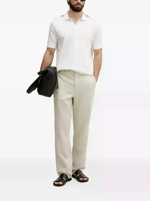 Marc O'polo V-neck Textured-finish T-shirt