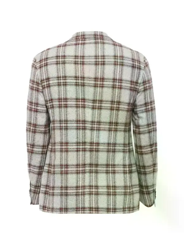 Corneliani Checked-pattern Single-breasted Blazer