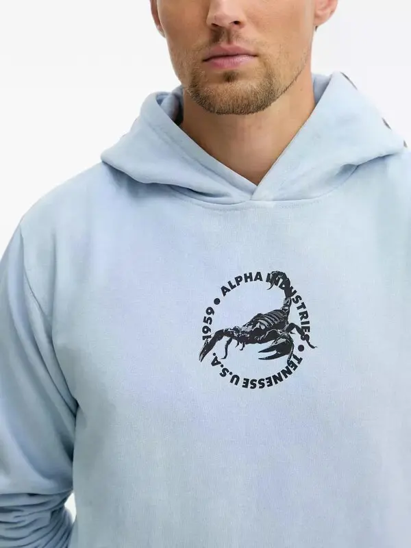 Alpha Industries Scorpion Print Hoodie
