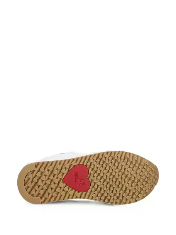 Moschino Logo Patch Platform Sneakers