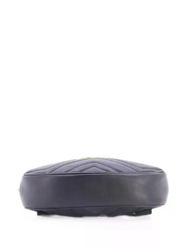 Gucci Gg Marmont Matelassé Leather Belt Bag