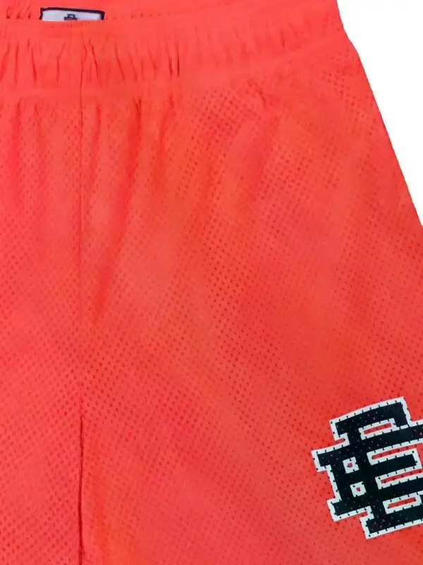 ERIC EMANUEL Basic Mesh Track Shorts - Orange