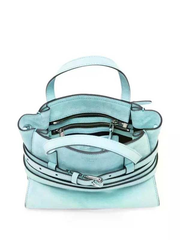 Moschino Buckle Detail Tote Bag - Blue